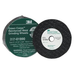 3M 01990Cut-Off Wheels 3" X 1/16X3/8"- (5/PK) - National Autobody ...