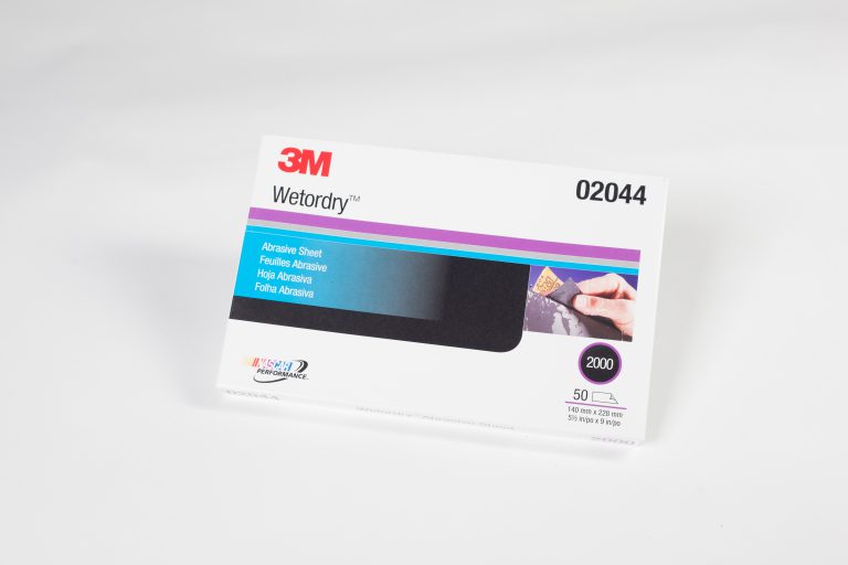 3M 02044 3M™ Wetordry™ Abrasive Sheet 401Q, 02044, 2000, 5-1/2"x 9", 50 ...