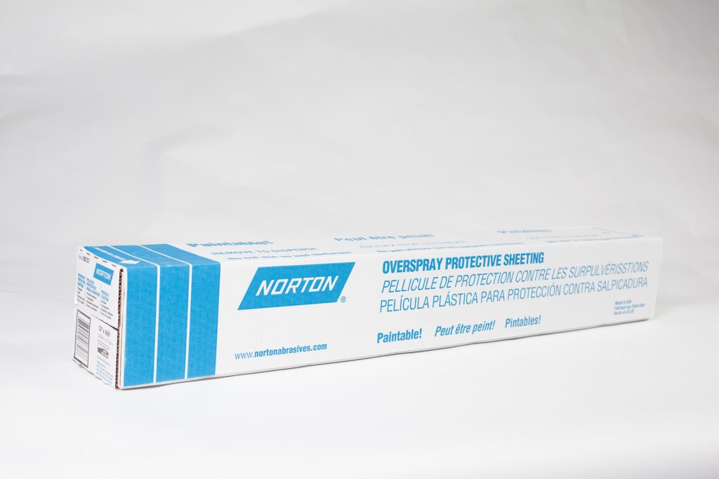 NORTON 6727 Overspray Sheeting 12Ft X 400Ft - National Autobody Wholesalers